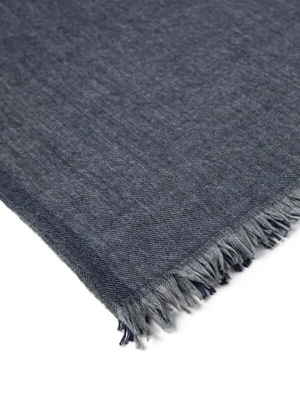 Brunello Cucinelli Cashmere-blend Scarf - Blue