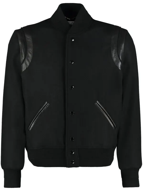 Saint Laurent Wool Bomber Jacket