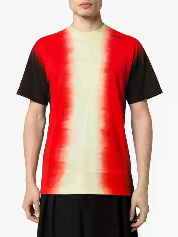 AMBUSH Tie-dye Panel T-shirt - Red