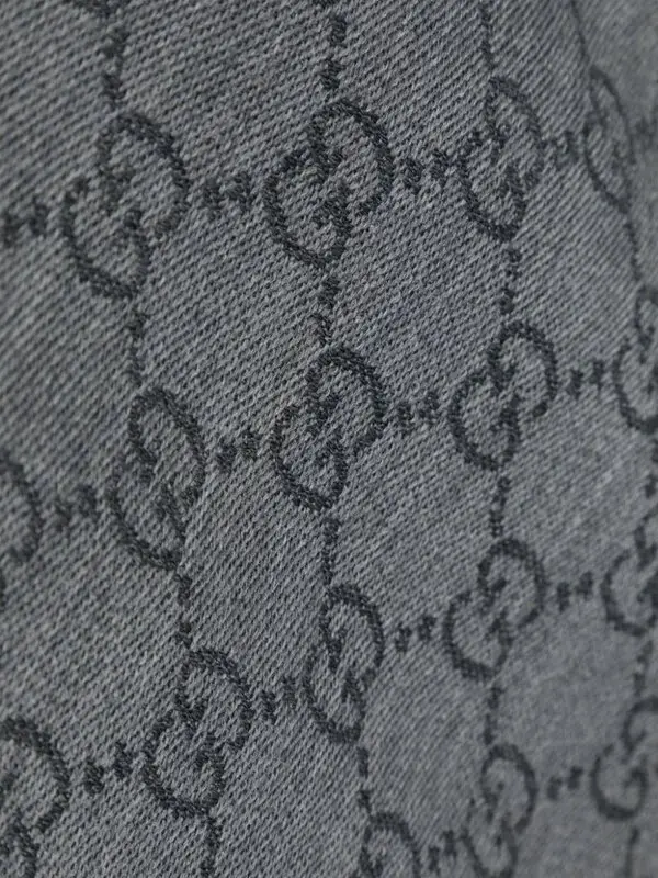 Gucci Gg-jacquard Wool Scarf