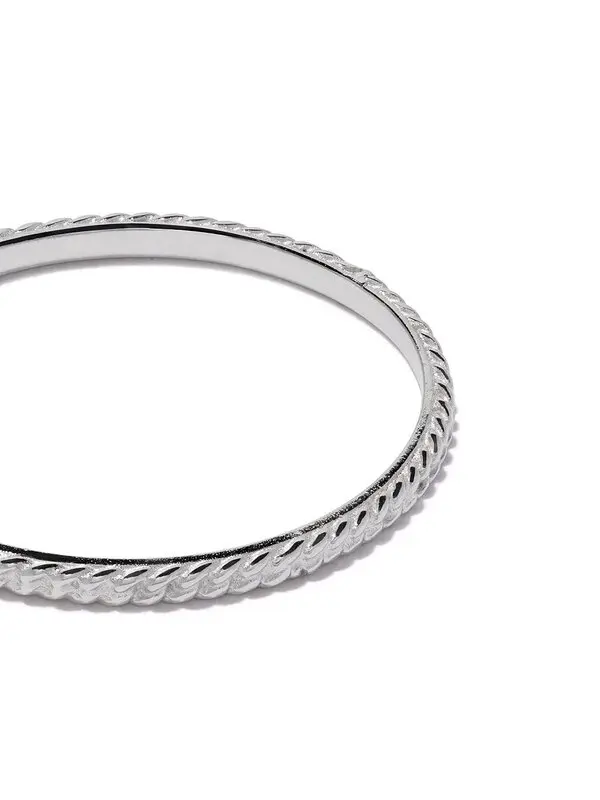 WOUTERS & HENDRIX 18kt Gold Gourmet Chain Ring - Silver