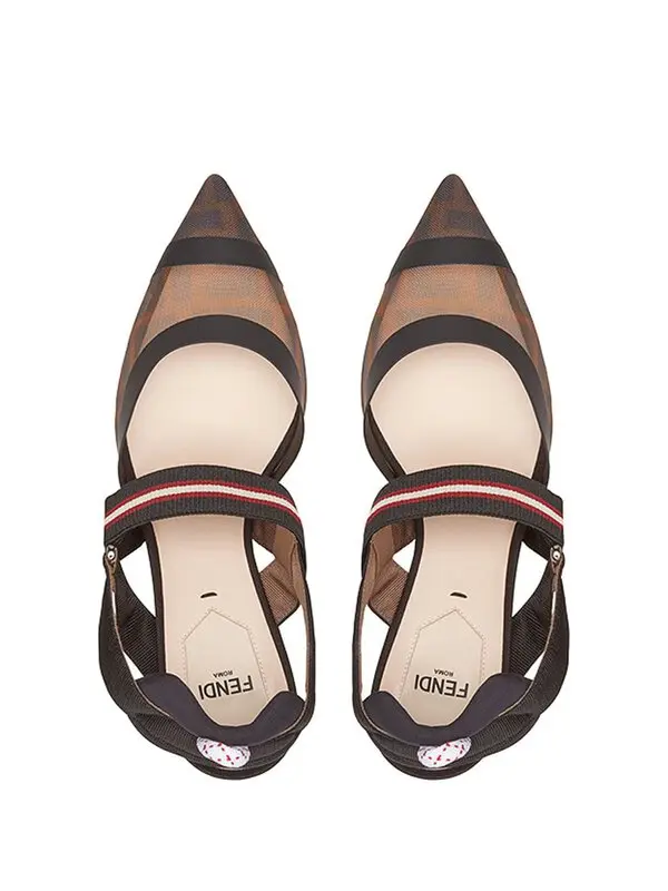 Fendi 55mm Colibrì Pumps - Black