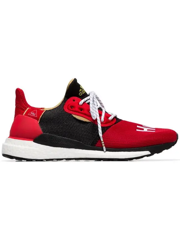 Adidas Solar Hu Glide Chinese New Year Sneakers - Red