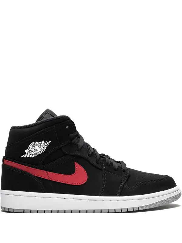 JORDAN Air 1 Mid Sneakers - Black