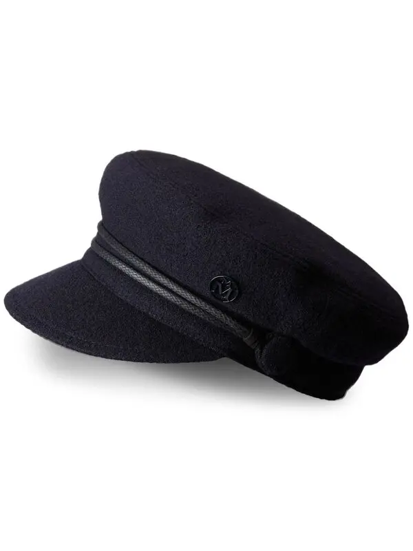 MAISON MICHEL Abby Sailor Cap - Blue