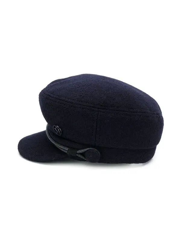 MAISON MICHEL Abby Sailor Cap - Blue