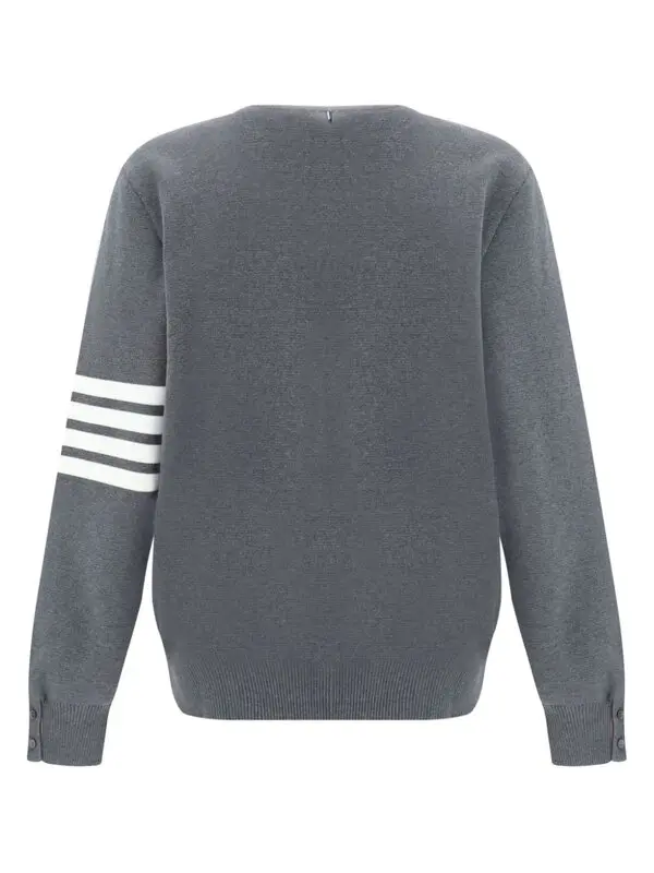 Thom Browne 4-bar Milano Stitch Pullover