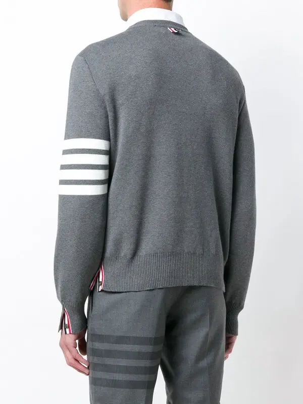 Thom Browne 4-bar Milano Stitch Pullover