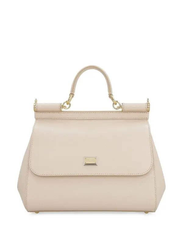 Dolce & Gabbana Large Sicily Tote Bag - Neutrals