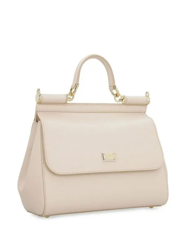 Dolce & Gabbana Large Sicily Tote Bag - Neutrals