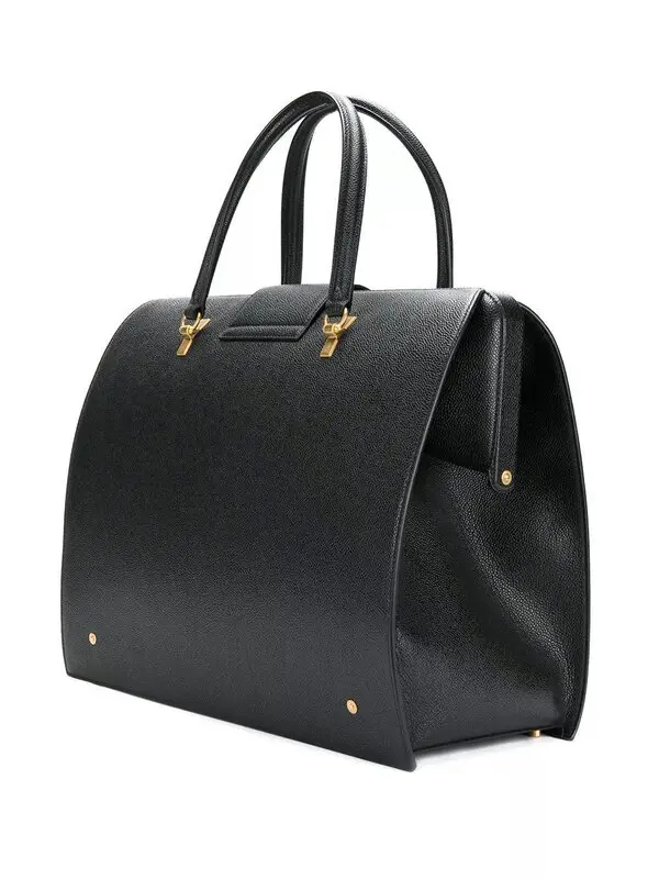 Thom Browne Pebble Grain Mr. Thom Bag - Black
