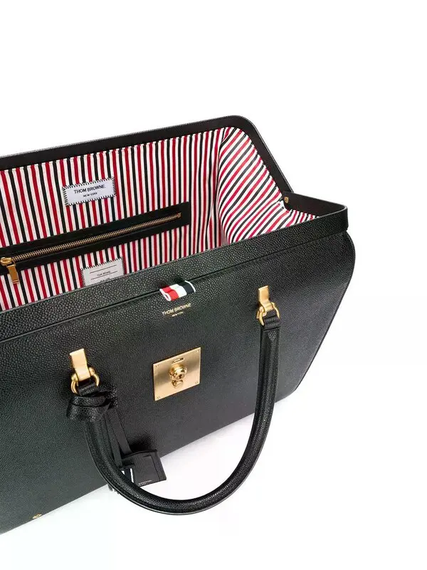 Thom Browne Pebble Grain Mr. Thom Bag - Black
