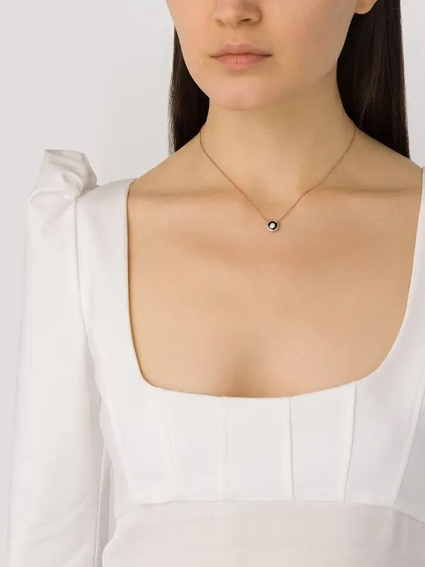 SELIM MOUZANNAR 18kt Diamond Mina Necklace