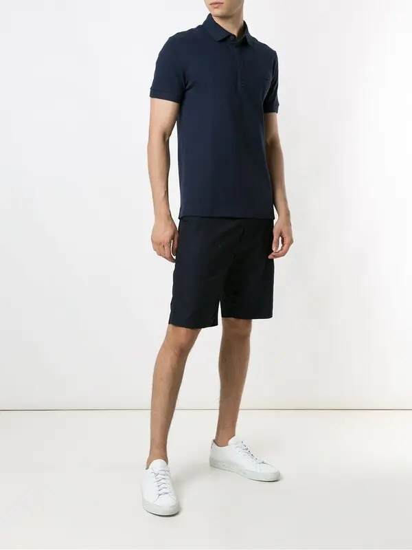 Lacoste Logo Patch Polo Shirt - Blue