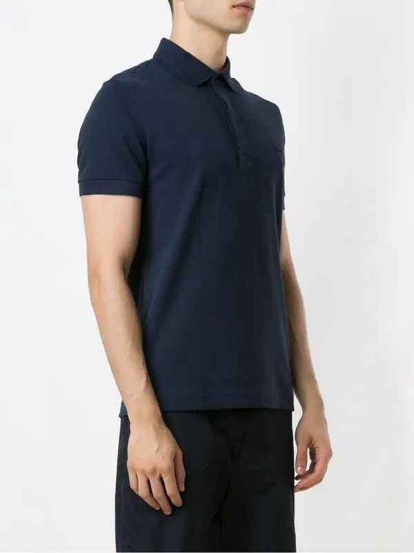 Lacoste Logo Patch Polo Shirt - Blue