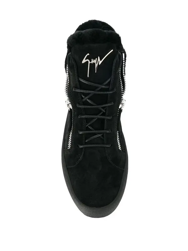GIUSEPPE ZANOTTI Kriss High Top - Black