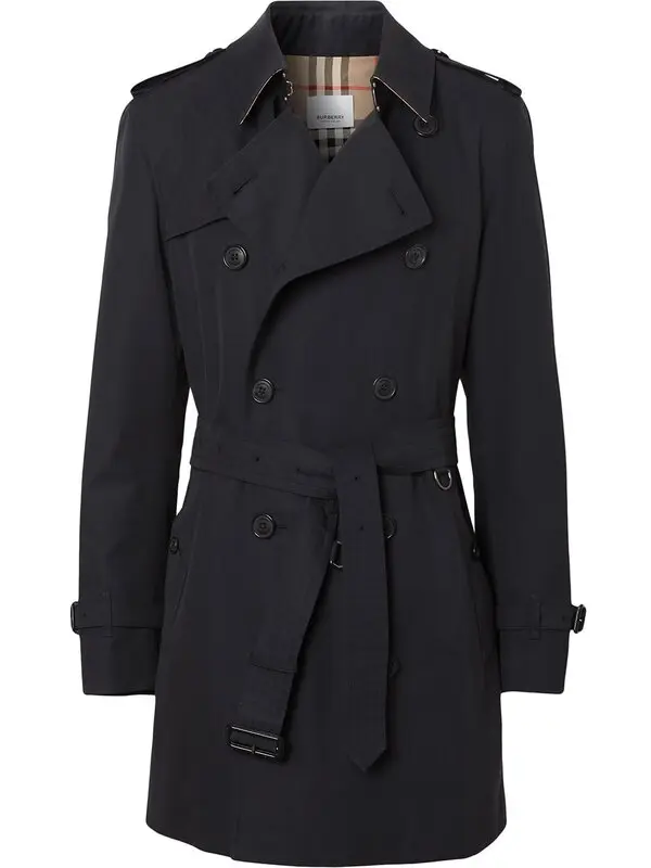 Burberry Cotton Gabardine Trench Coat