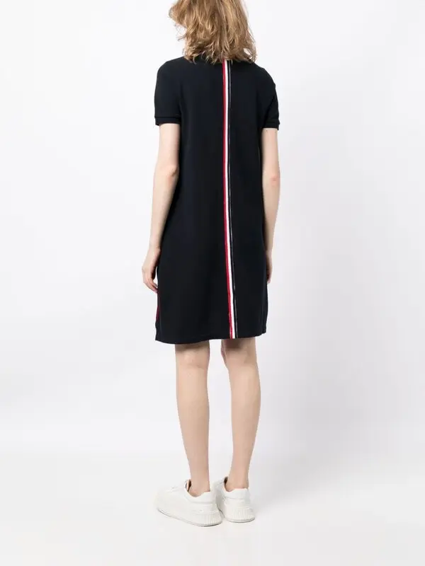 Thom Browne A-Line Polo Dress - Blue | Editorialist