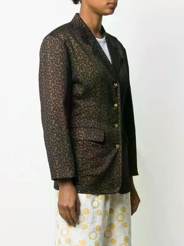 JEAN PAUL GAULTIER Floral Print Blazer