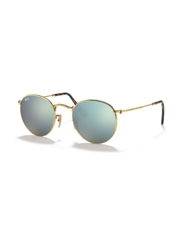 Ray-ban Round Metal Sunglasses - Gold