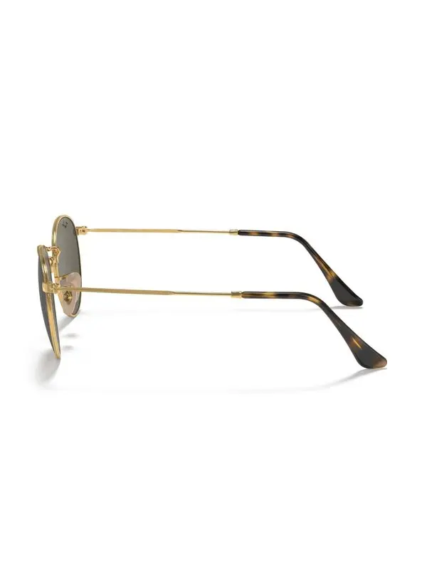 Ray-ban Round Metal Sunglasses - Gold