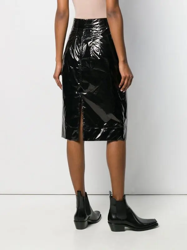 Kwaidan Editions Varnished Midi Skirt