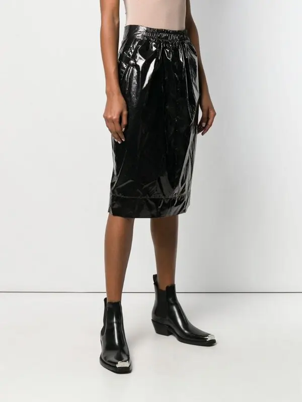Kwaidan Editions Varnished Midi Skirt