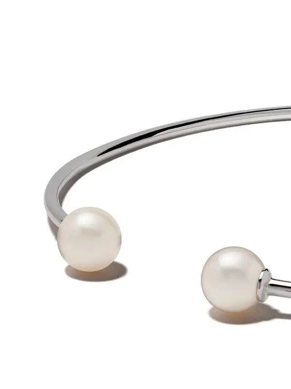 Yoko London 18kt White Gold Freshwater Pearl Necklace