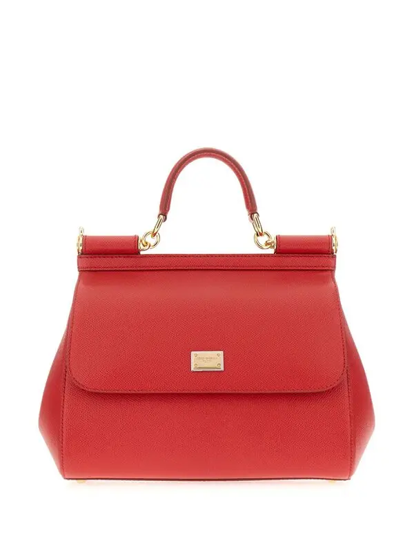 Dolce & Gabbana Large Sicily Tote - Red