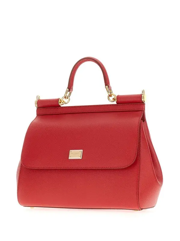 Dolce & Gabbana Large Sicily Tote - Red