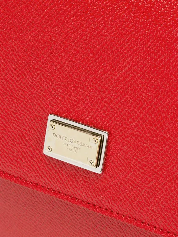 Dolce & Gabbana Large Sicily Tote - Red