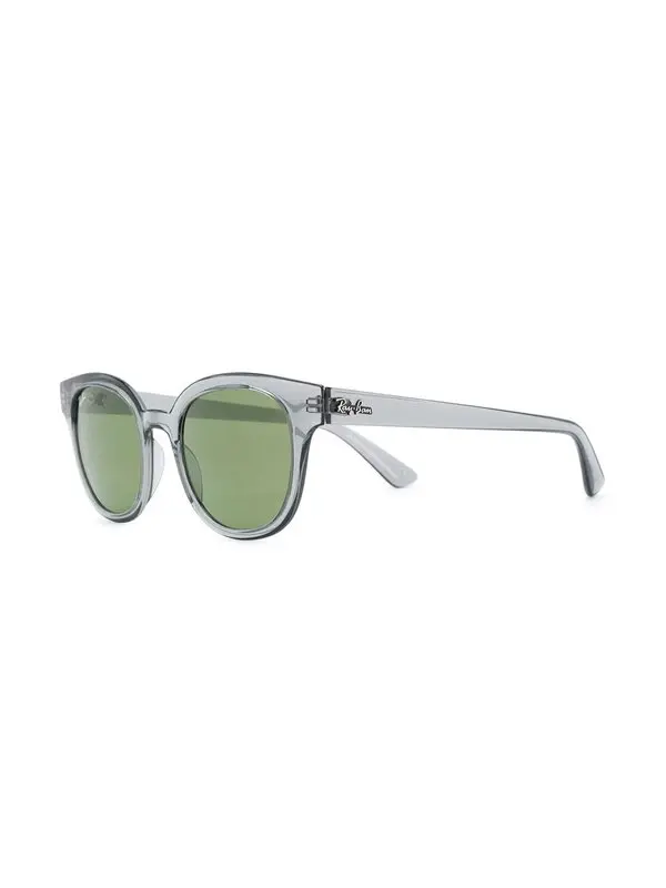 Ray-ban Transparent Round-frame Sunglasses