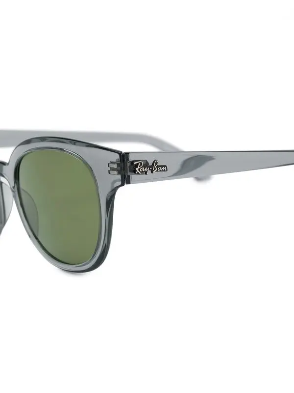 Ray-ban Transparent Round-frame Sunglasses