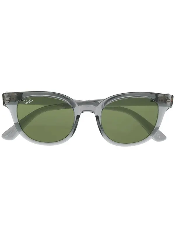 Ray-ban Transparent Round-frame Sunglasses