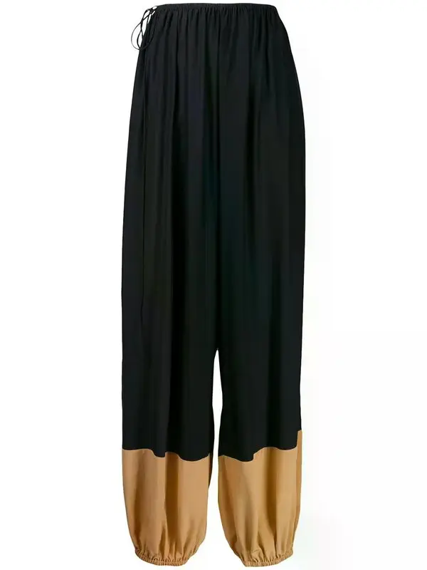Stella McCartney Contrast-panel Baggy Trousers