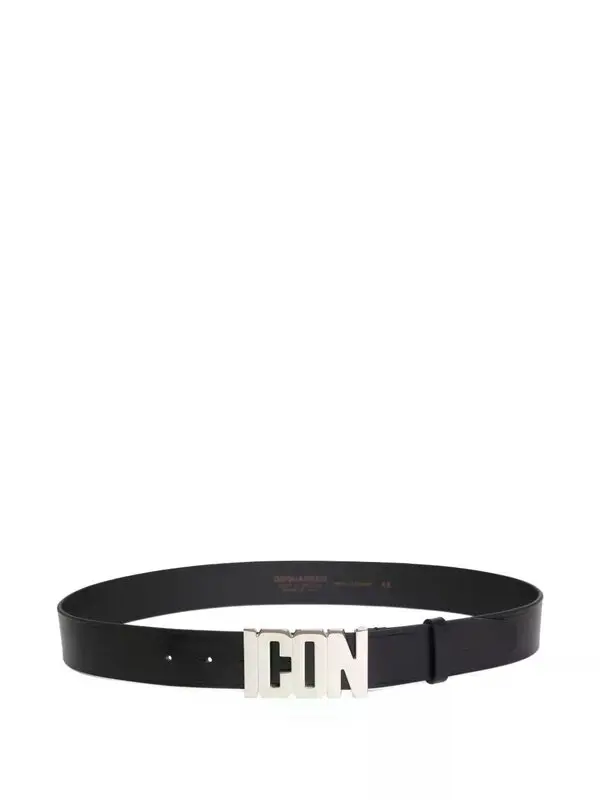 Dsquared2 Icon-plaque Belt - Black