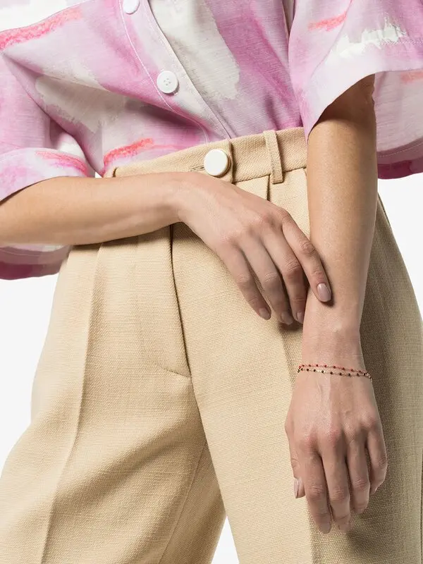 Gigi Clozeau 18kt Beaded Bracelet - Gold