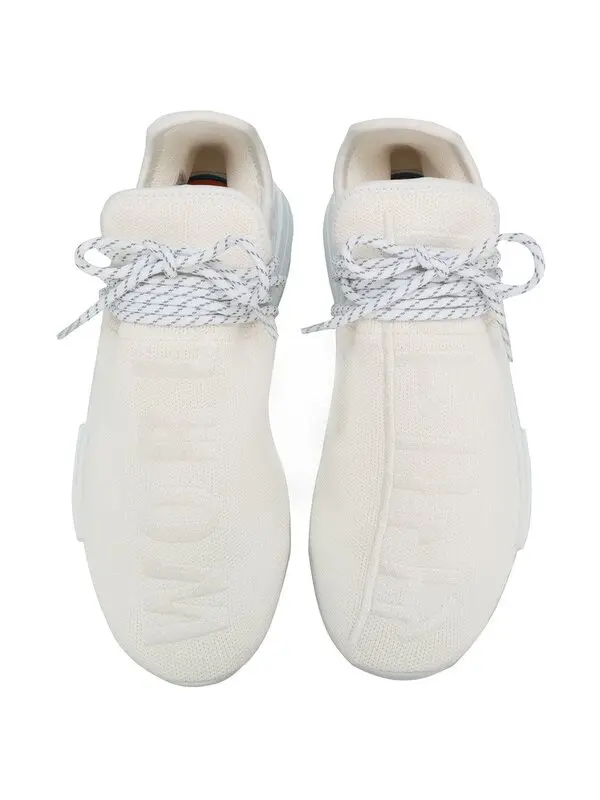 Adidas Pharrell Williams Human Race Nmd Tr "blank Canvas" Sneakers