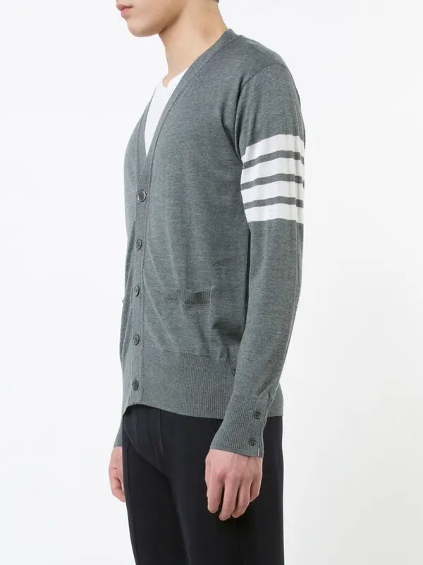 Thom Browne 4-bar Wool Cardigan