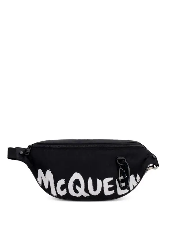 Alexander McQueen Oversized Belt Bag - Black