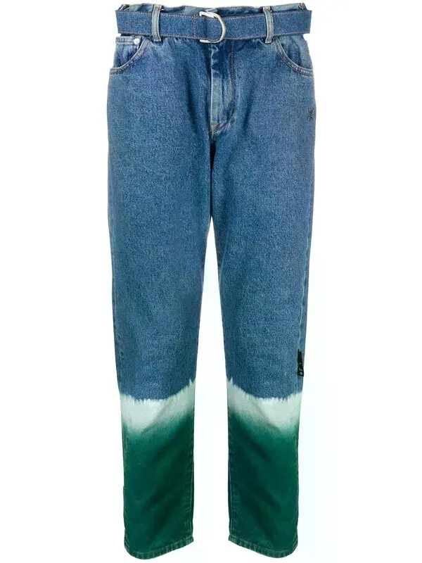 Off-White Slim-fit Dégradé Jeans