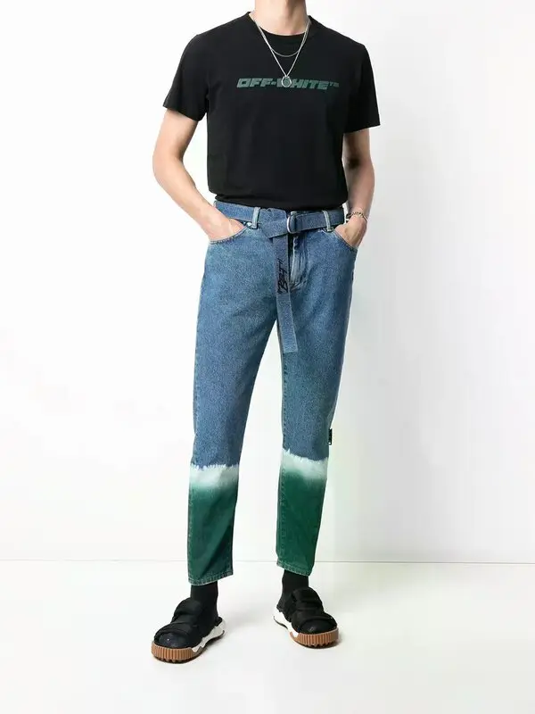 Off-White Slim-fit Dégradé Jeans