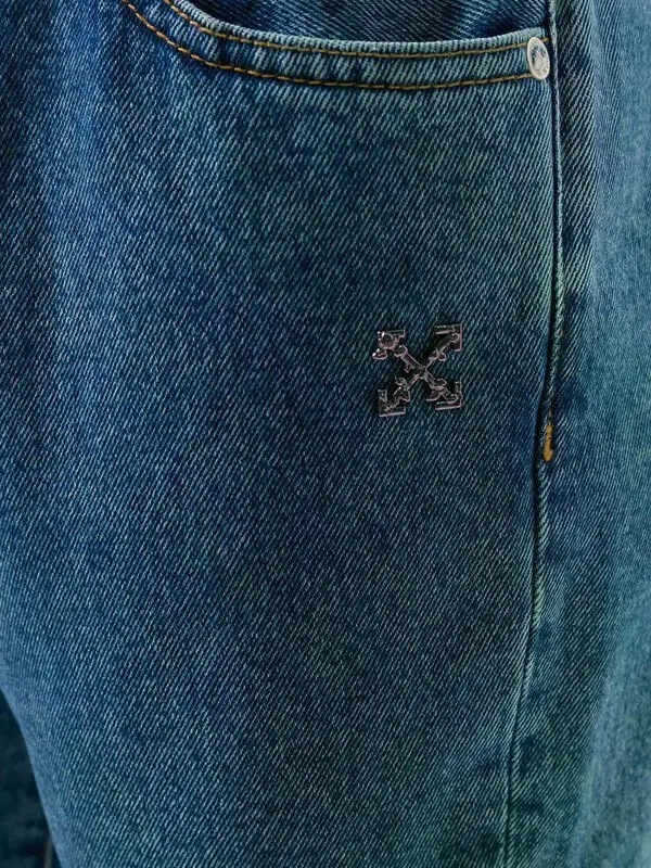 Off-White Slim-fit Dégradé Jeans
