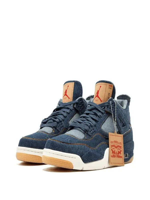JORDAN X Levi's Air 4 Retro Nrg Sneakers - Blue