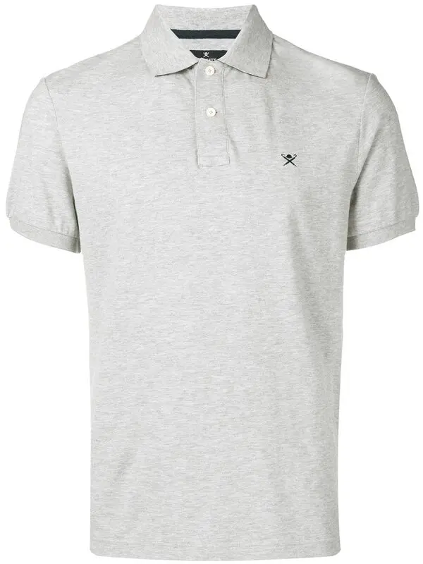 HACKETT Embroidered Logo Polo T-shirt