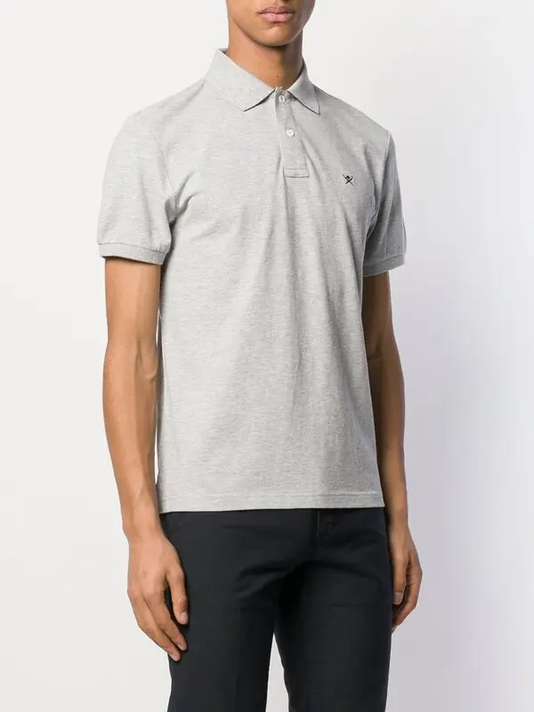 HACKETT Embroidered Logo Polo T-shirt