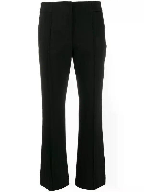 Dorothee Schumacher Welt Detail Cropped Trousers - Black