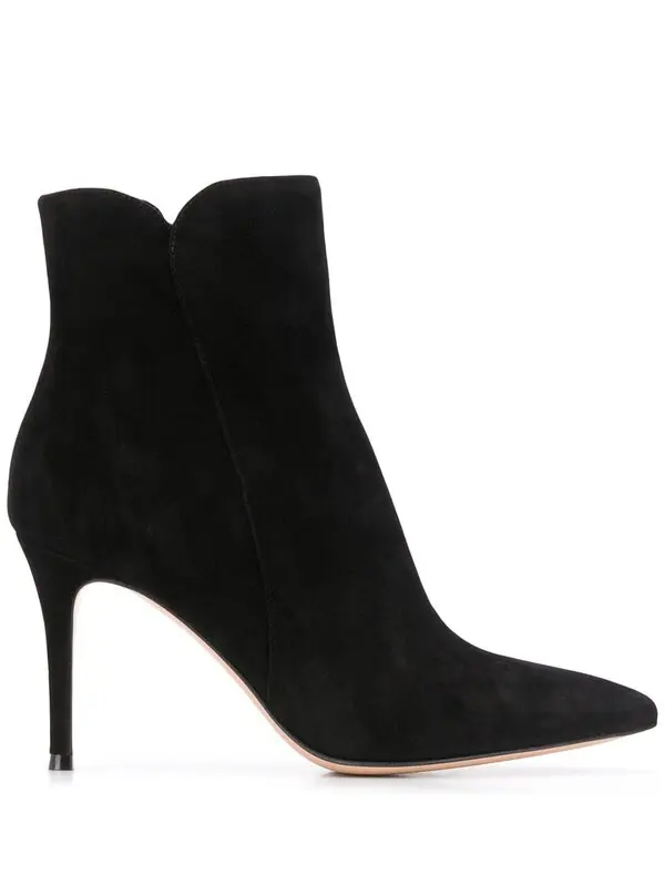 GIANVITO ROSSI Levy 85mm Ankle Boots - Black