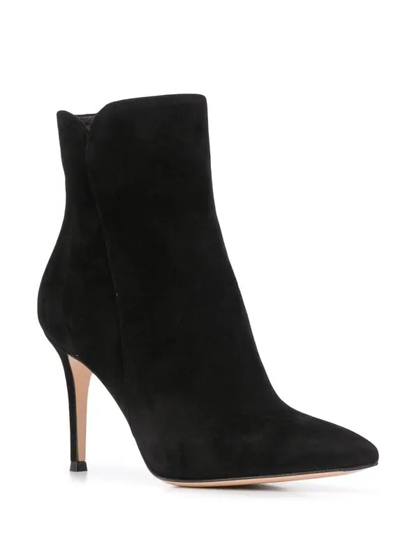 GIANVITO ROSSI Levy 85mm Ankle Boots - Black