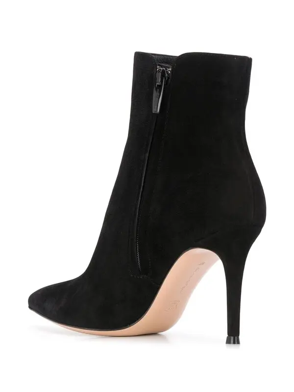 GIANVITO ROSSI Levy 85mm Ankle Boots - Black